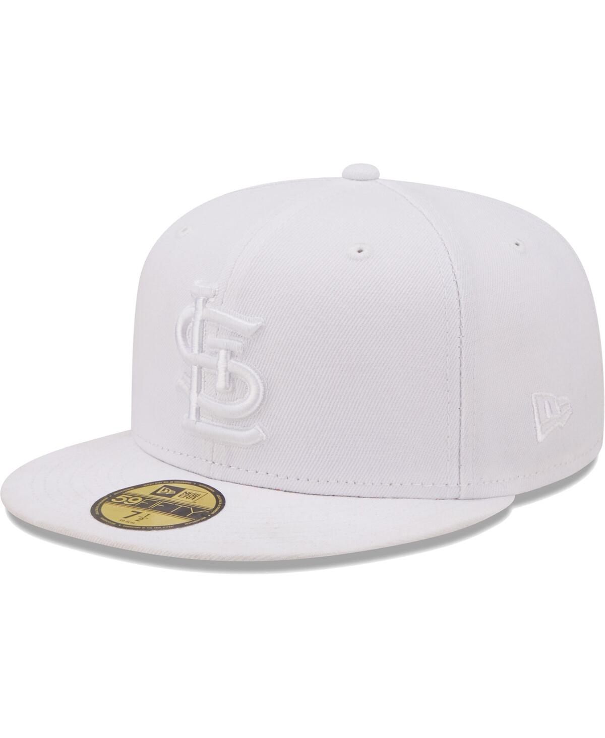 Click here for Mens New Era St. Louis Cardinals White on White Lo... prices