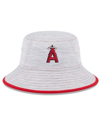 Men's New Era Gray Los Angeles Angels Game Bucket Hat - Macy's