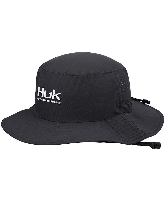 Huk Men's Graphite Solid Boonie Bucket Hat - Macy's