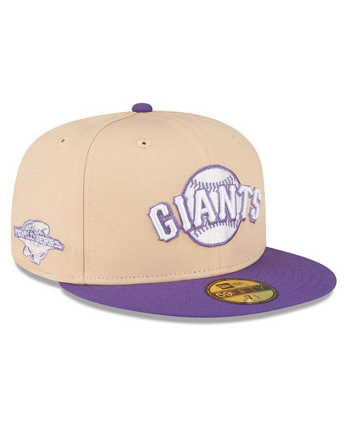 New Era Men's Peach, Purple San Francisco Giants 2002 World Series Side ...