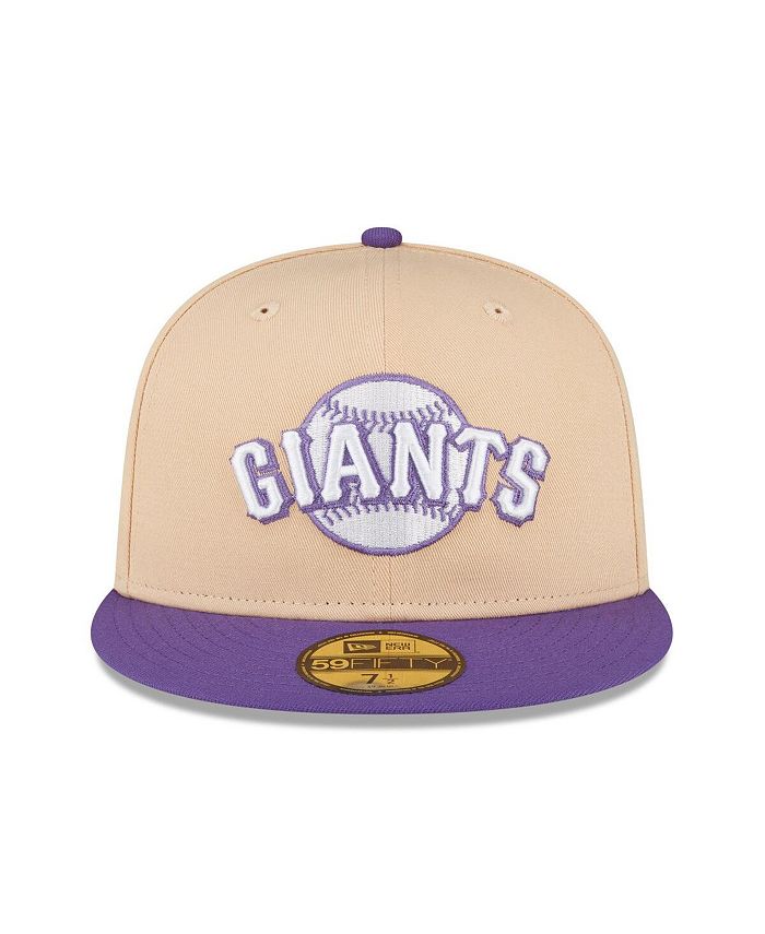 New Era Men's Peach, Purple San Francisco Giants 2002 World Series Side ...