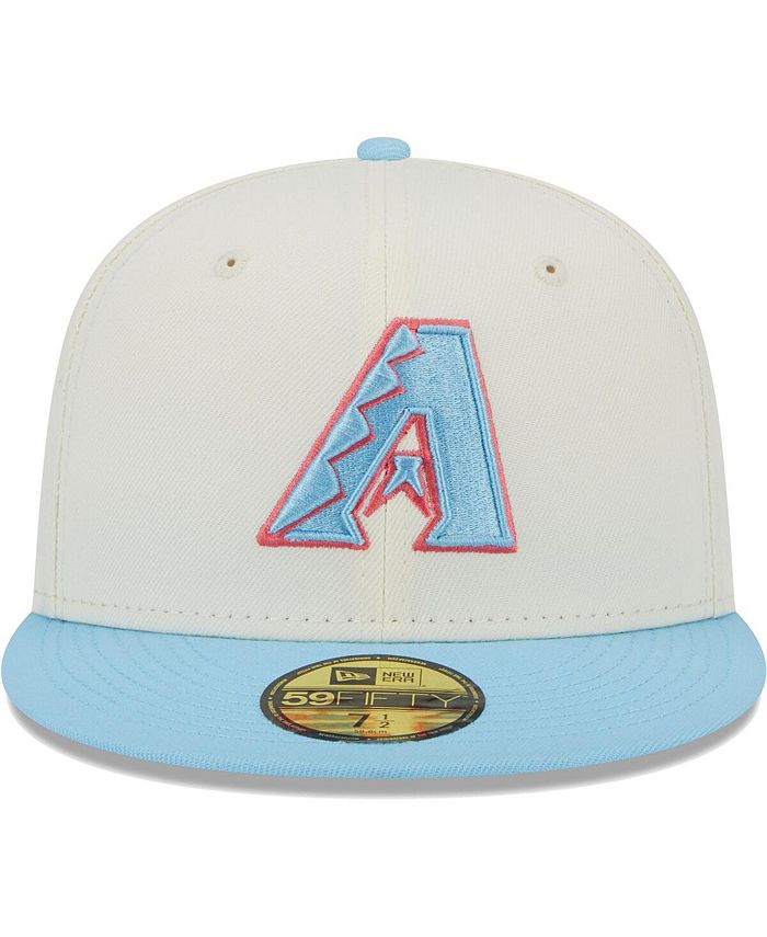New Era Men's White, Light Blue Arizona Diamondbacks Spring Color Two ...