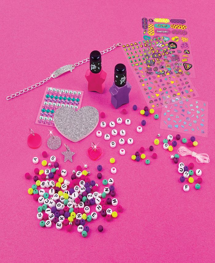 That Girl Lay Lay Express Yo Self DIY Nail Art Bracelets Kit Create 6 ...