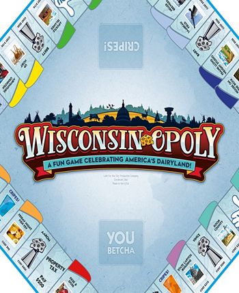 Late for the Sky Wisconsin-Opoly Classic Board Game With a Wisconsin ...