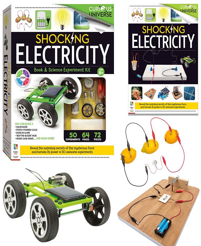 Curious Universe Shocking Electricity Science Kit 50 Science ...