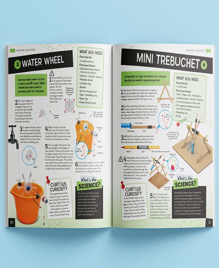 Curious Universe Radical Robotics Science Kit 50 Science Experiments ...