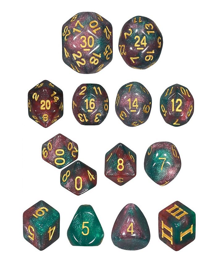 Goodman Games DCC Rpg Dice The Wizard Van's Stellar Stowaways 14 Piece ...