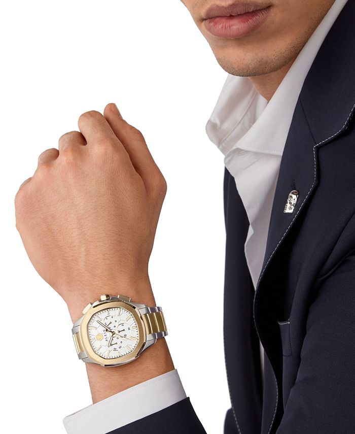 Philipp Plein Men's Chronograph Spectre Two-Tone Stainless Steel ...