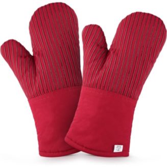Zulay Kitchen Flexible Cotton Lined with Heat Resistant Silicone Extra ...