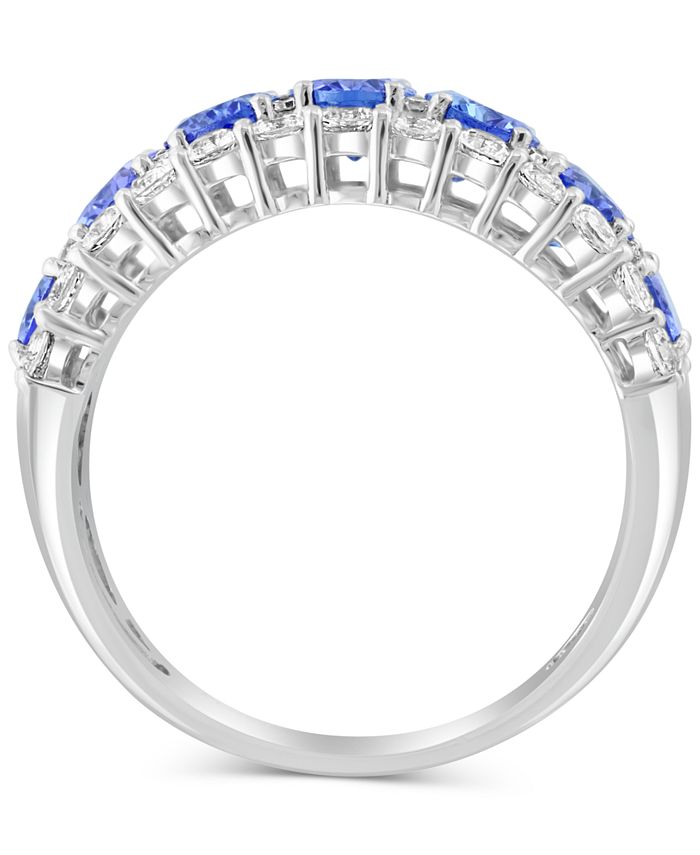 EFFY Collection Effy Blue & White Sapphire Ring (3-1/2 ct. t.w ...