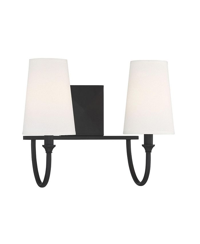Savoy House Cameron 2-Light Bathroom Vanity Light (15" W x 12"H) - Macy's