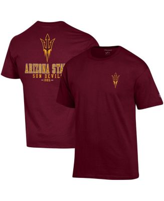 Men's Champion Maroon Arizona State Sun Devils Stack 2-Hit T-shirt - Macy's