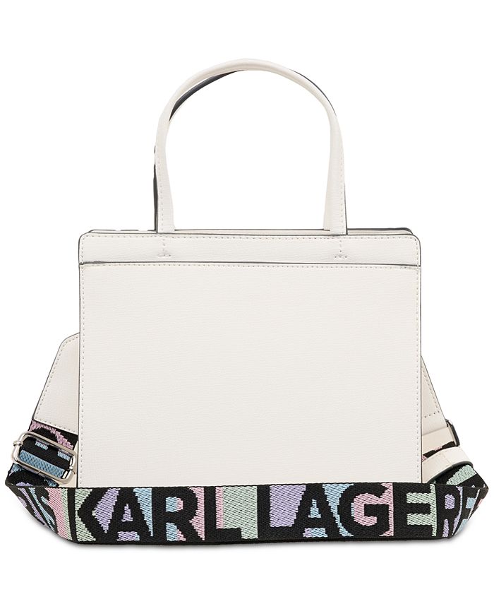 KARL LAGERFELD PARIS Small Maybelle Crossbody Satchel - Macy's
