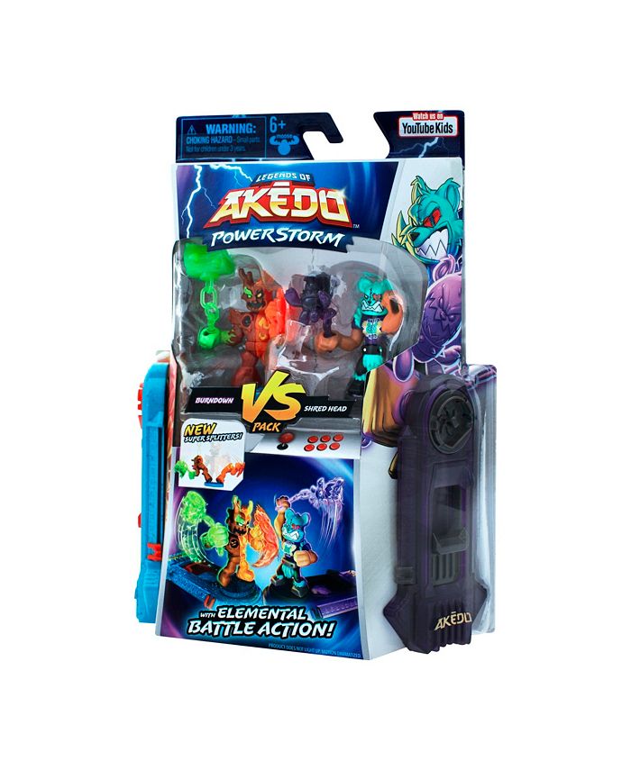 Akedo Burndown Versus Shred Head - Macy's