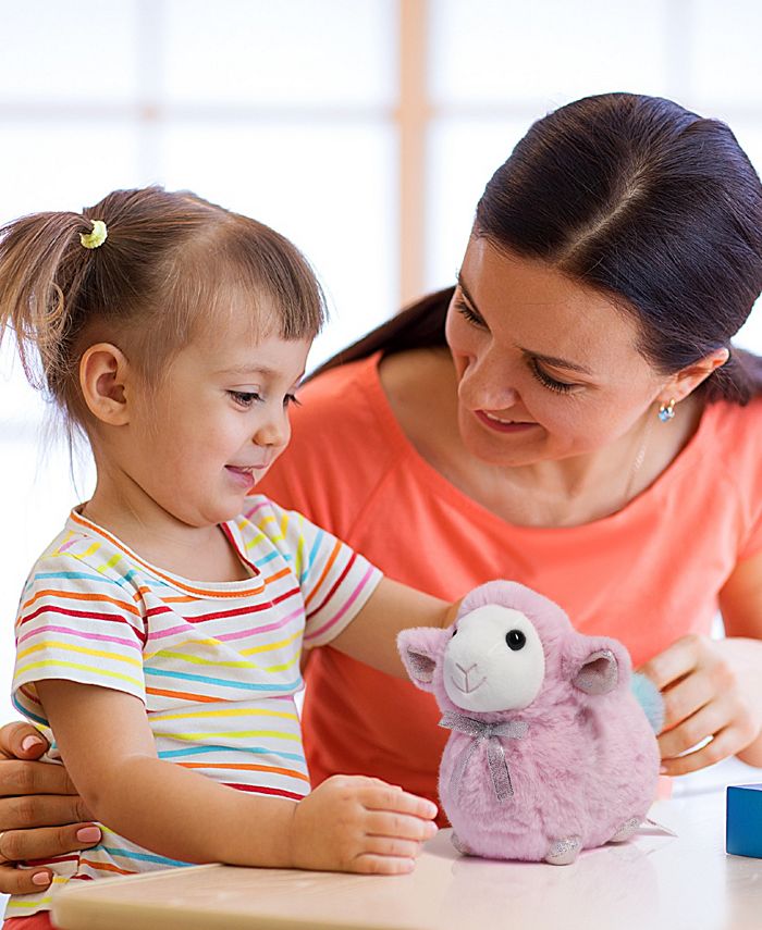 Geoffrey's Toy Box Geoffreys Toy Box 9" Glam Lamb Plush - Macy's