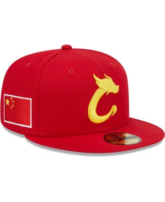 Men's New Era Red China Baseball 2023 World Baseball Classic 59FIFTY ...