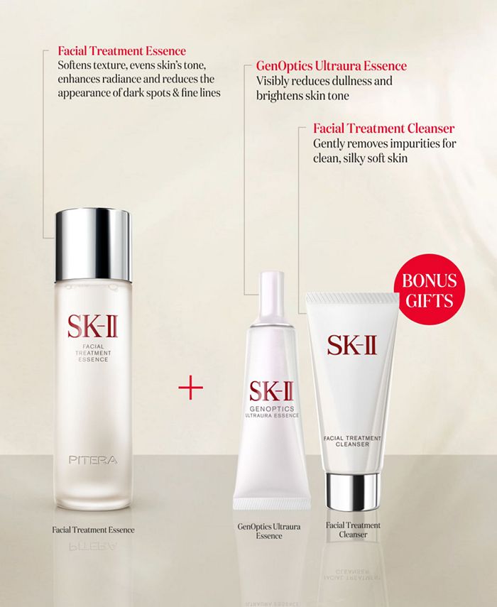 SK-II 3-Pc. Pitera Ultimate Aura Essentials Set - Macy's