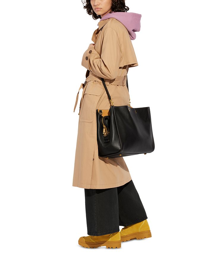 COACH Original Rogue Bag 39 Large Leather Handbag - Macy's