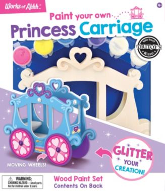 Works of Ahhh... aft Set - Princess Carriage Classic Wood Paint Kit ...