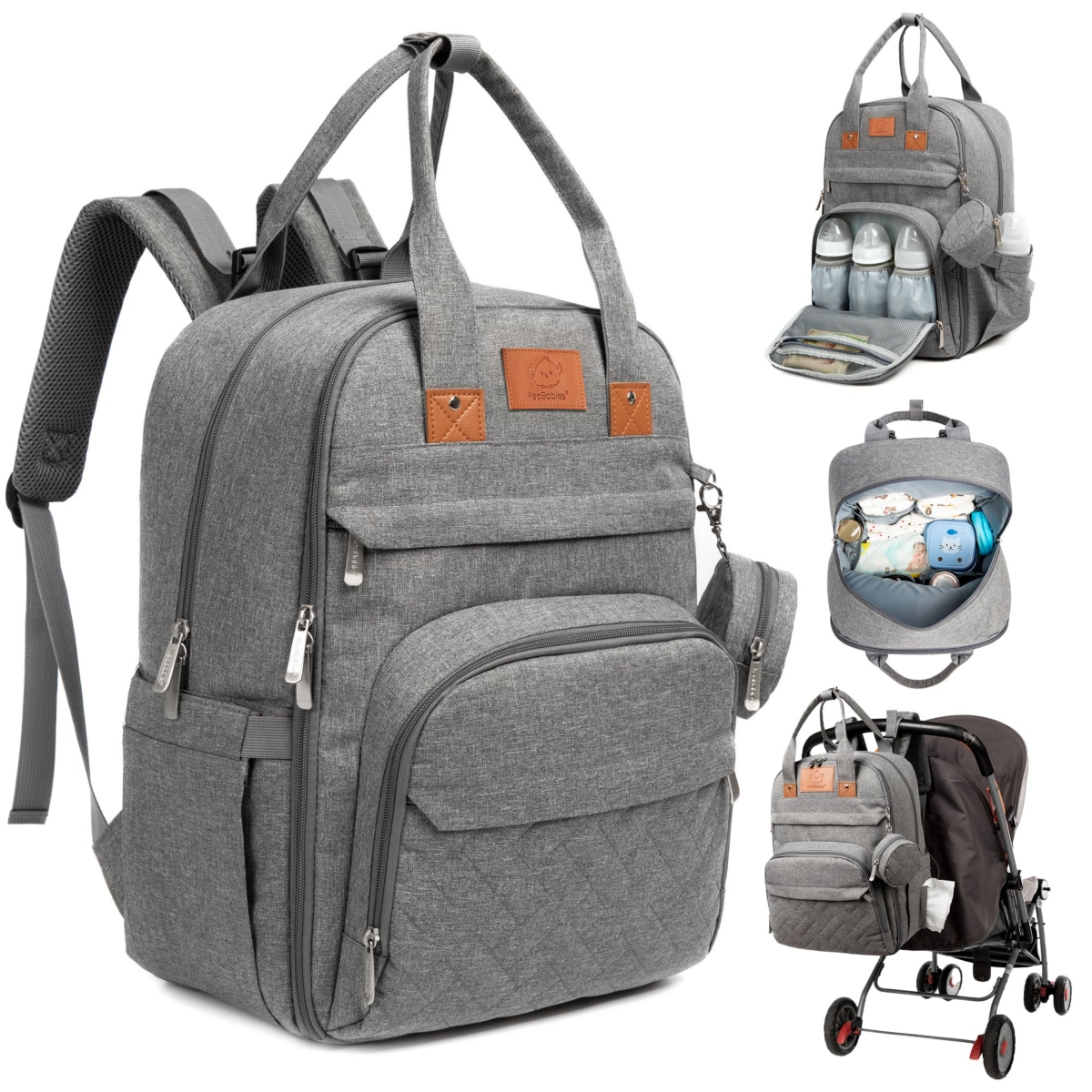 Click here for KeaBabies Rove Diaper Bag with Changing Pad  Water... prices