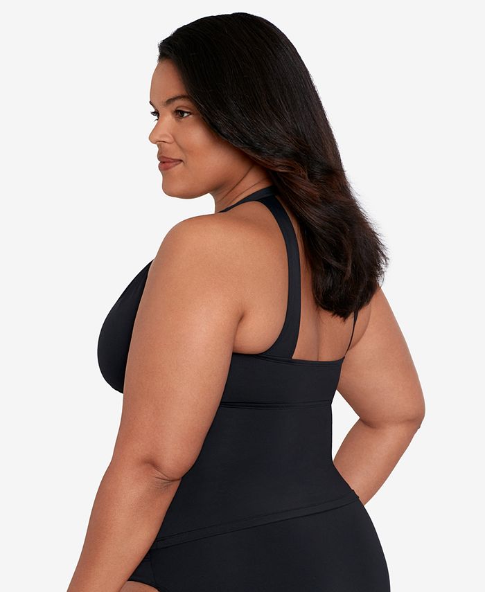 Lauren Ralph Lauren Plus Size Halter Tankini Top - Macy's