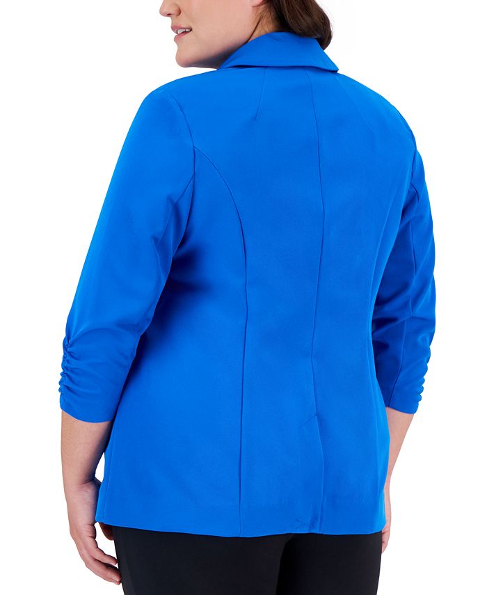 I N C International Concepts Plus Size 3 4 Sleeve Blazer Created For