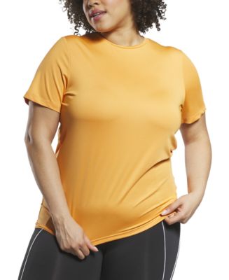 Reebok Plus Size Identity Training Speedwick T-Shirt - Macy's