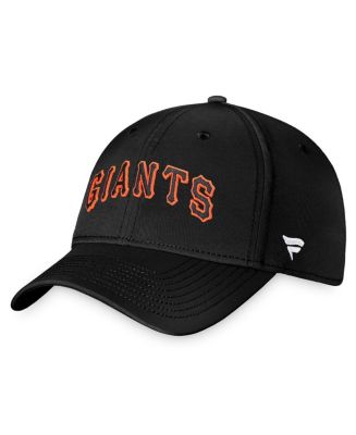 Men's Fanatics Black San Francisco Giants Cooperstown Core Flex Hat ...