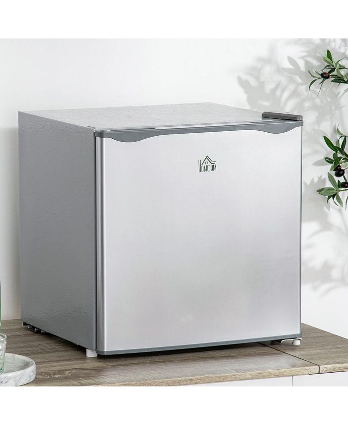 HOMCOM Mini Freezer Countertop, 1.1 Cu.Ft Compact Upright Freezer with ...