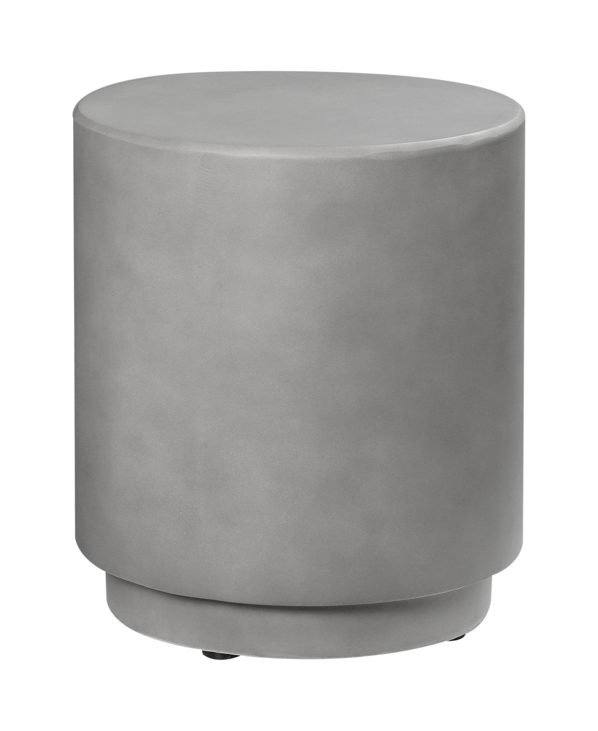 Click here for Homcom Accent Table with Concrete Finish  Round Si... prices