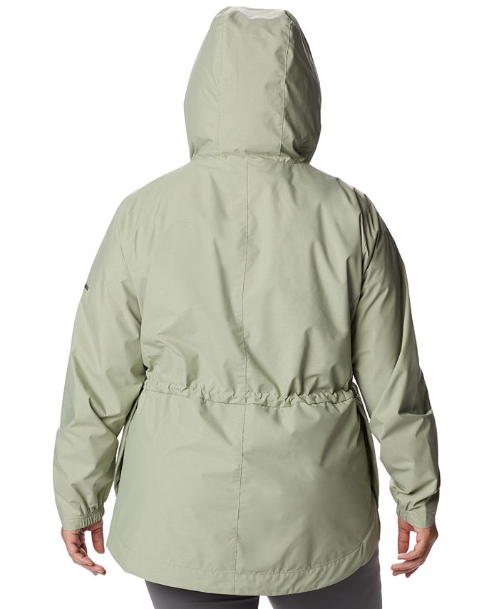 Columbia Plus Size Lillian Ridge Rain Jacket - Macy's