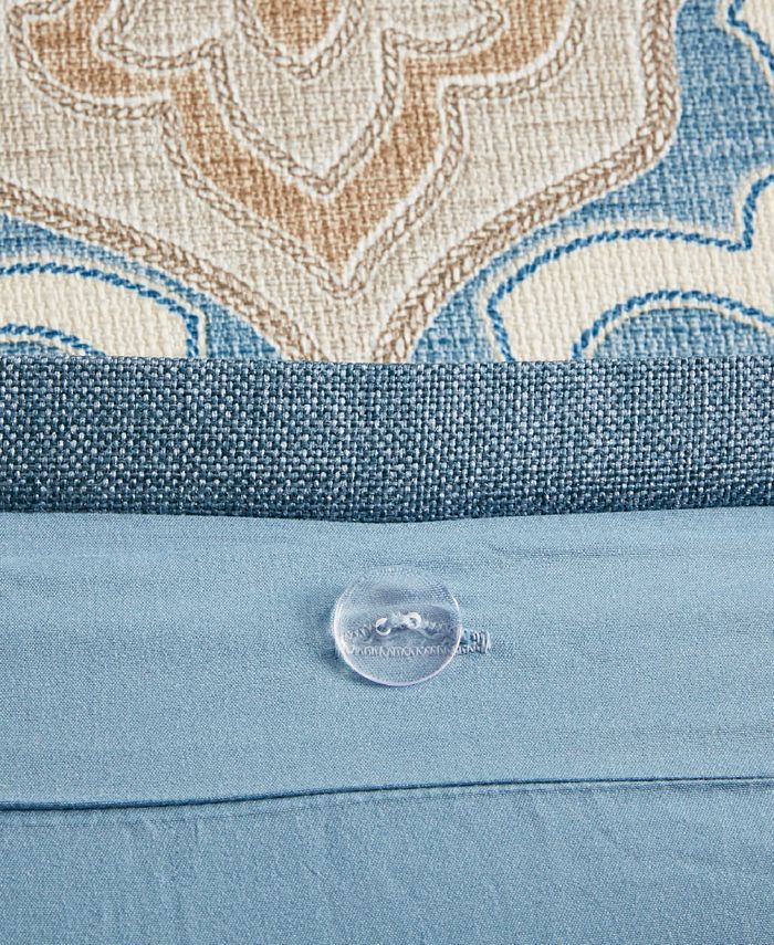 Madison Park Signature Caspian 8 Piece Medallion Comforter Set, Queen ...