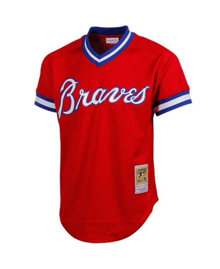 Mitchell & Ness Men's Dale Murphy Red Atlanta Braves 1980 Authentic ...