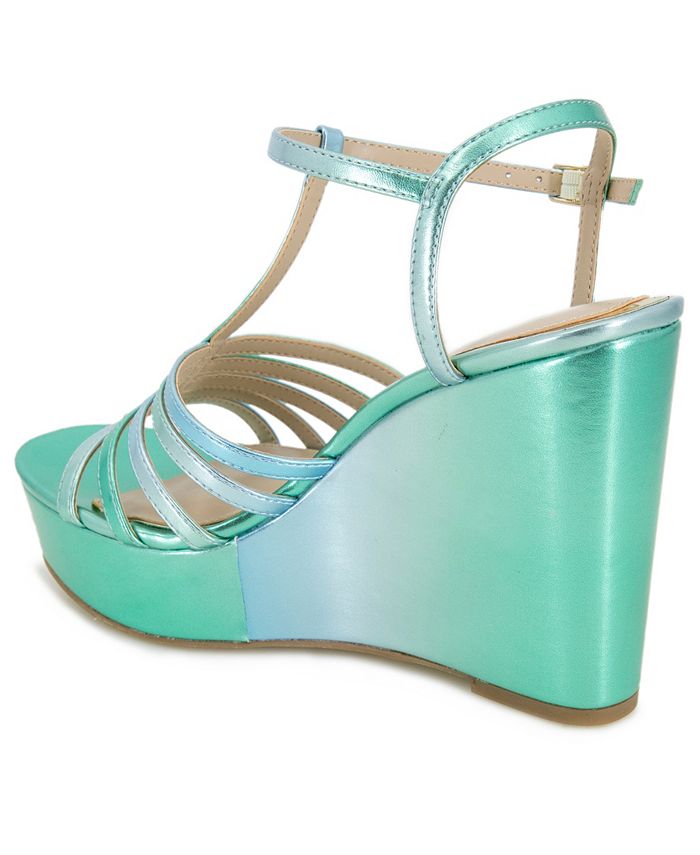 Kenneth Cole New York Women's Celia Platform Wedge Sandals - Macy's
