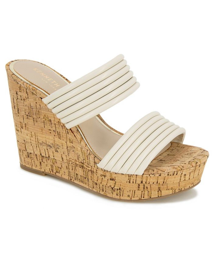 Kenneth Cole New York Women's Cailyn Wedge Sandals - Macy's