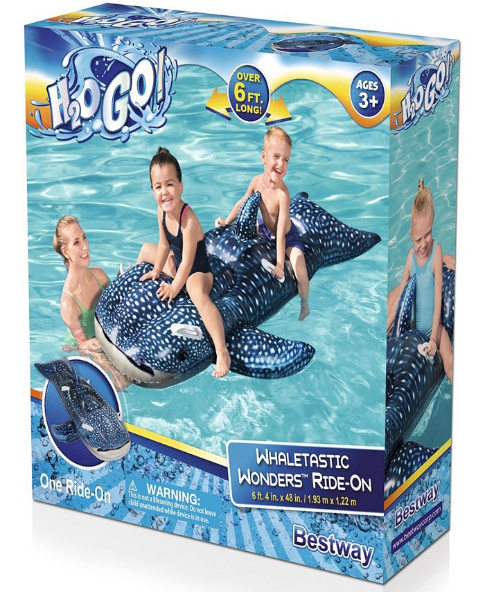 H2OGO! Whaletastic Wonders Inflatable Ride-on - Macy's