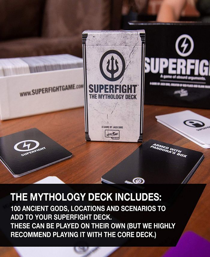 SUPERFIGHT The Mythology Deck Card Game - Macy's