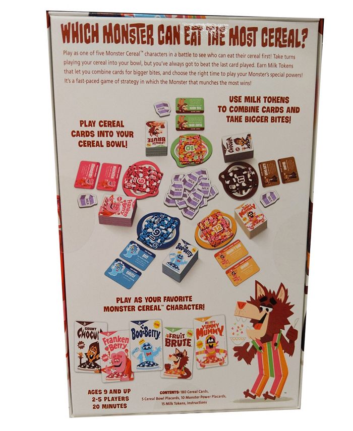 Big G Creative General Mills Monster Crunch The Breakfast Battle Game ...