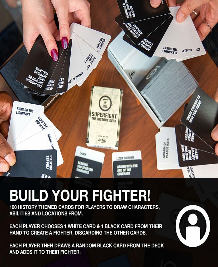 SUPERFIGHT The History Deck Card Game - Macy's