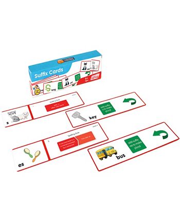 Junior Learning Suffix Flashcards - Macy's