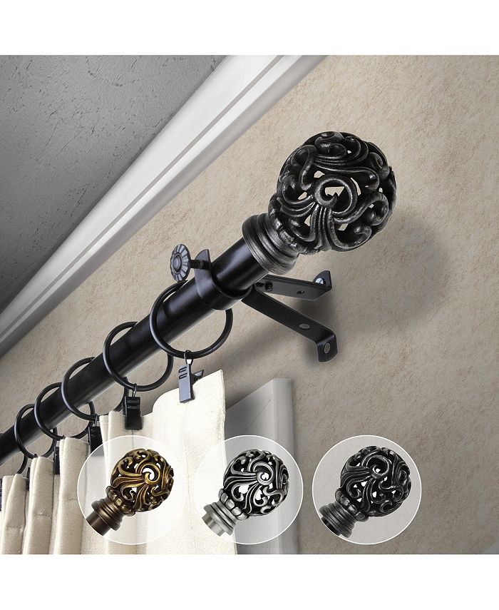 Rod Desyne Adora 13/16" Curtain Rod 18-28" - Macy's
