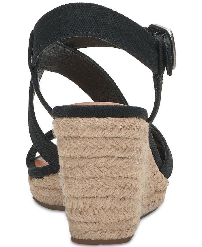 Lucky Brand Women's Mytila Strappy Espadrille Wedge Sandals - Macy's