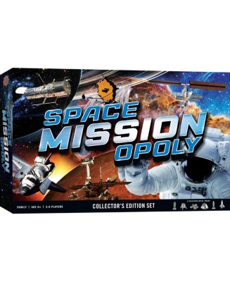 Masterpieces Family Board Games - Space Mission Opoly - Macy's