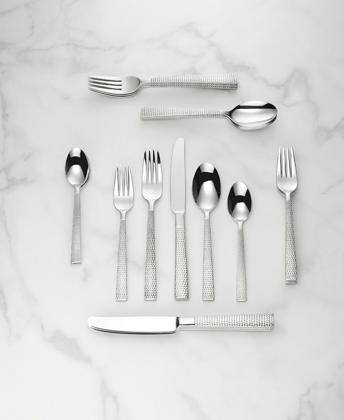 kate spade new york Wickford 20 Piece Flatware Set, Service for 4 - Macy's