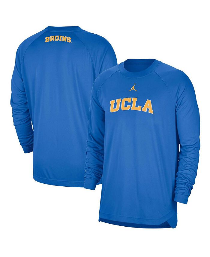 Jordan Men's Blue UCLA Bruins Basketball Spotlight Performance Raglan T ...