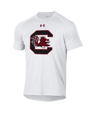 Men's Under Armour White South Carolina Gamecocks School Logo Tech 2.0 ...