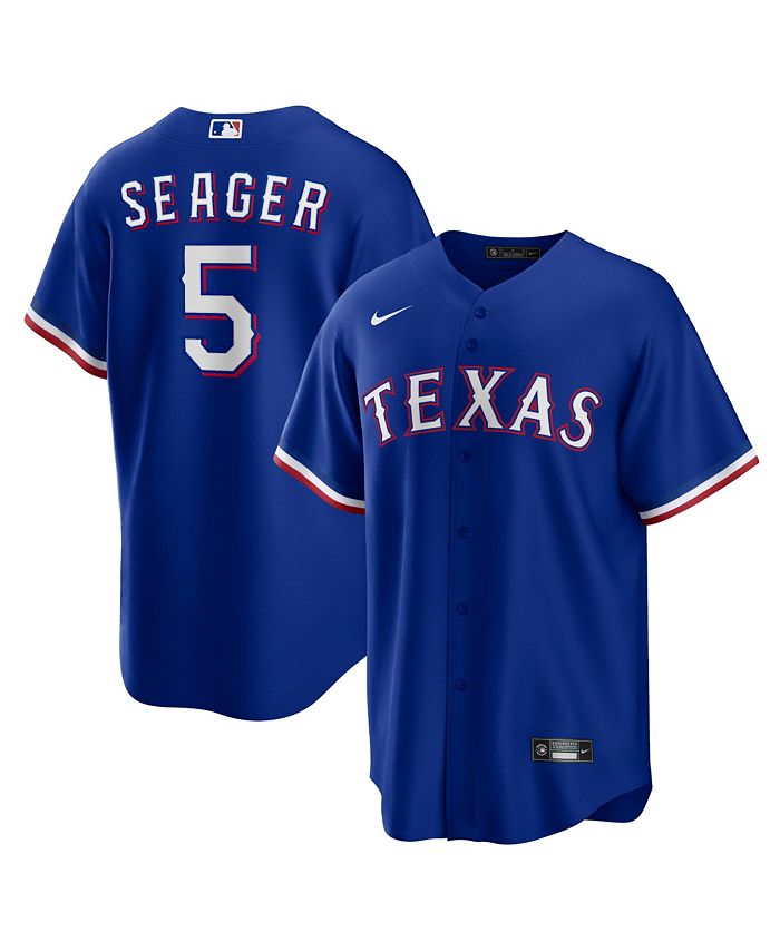 Nike Men's Corey Seager Royal Texas Rangers Alternate Replica Player ...