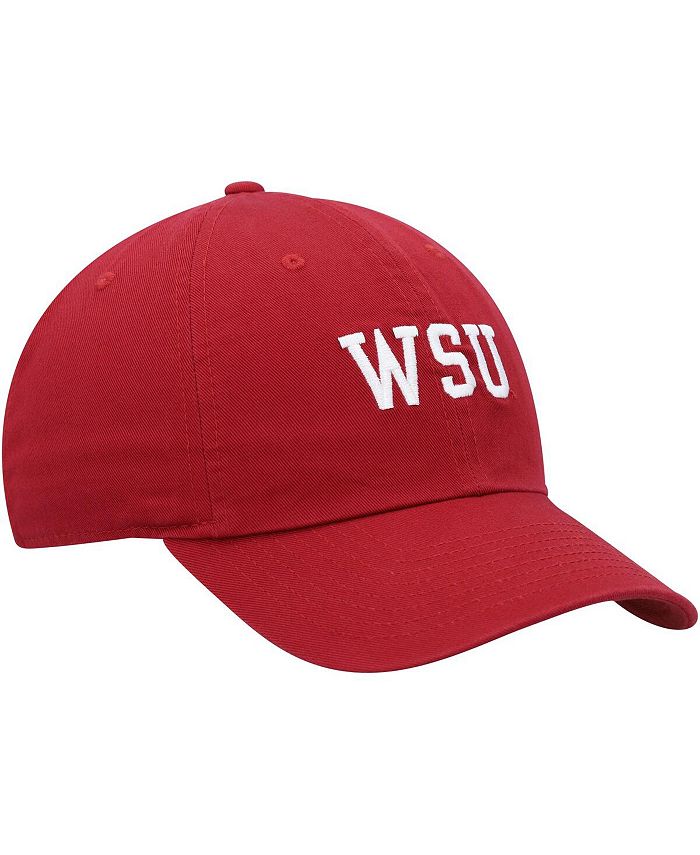 Nike Men's Crimson Washington State Cougars Heritage86 Logo Adjustable ...