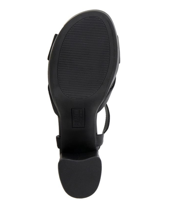 Kenneth Cole Reaction Women's Reeva Criss-Cross Platform Dress Sandals ...