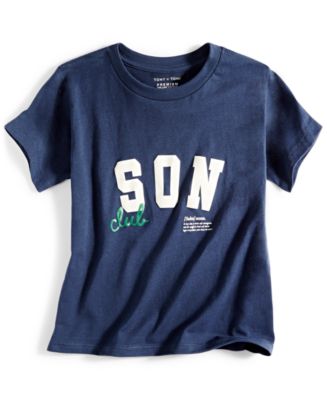 Tony by Toni Boys' Son Club Graphic Crewneck T-Shirt - Macy's